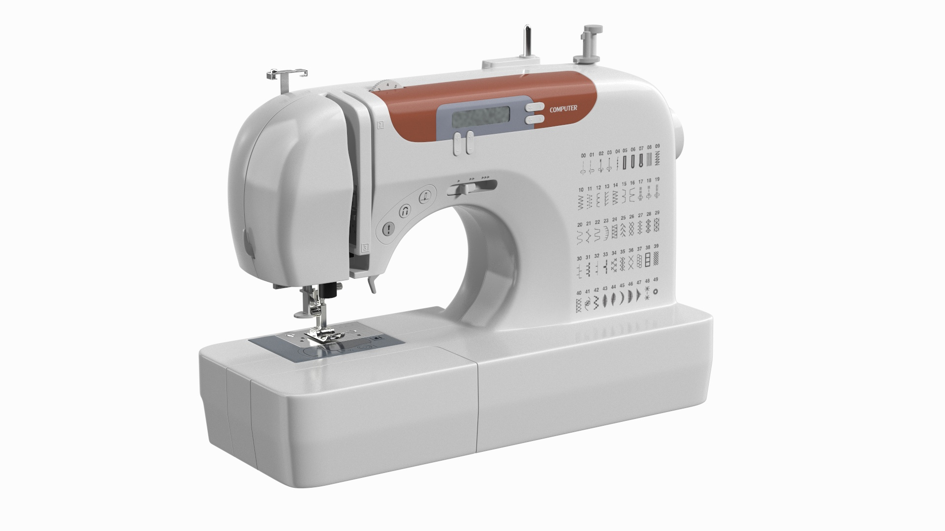 3D Computerized Sewing Machine - TurboSquid 2191818