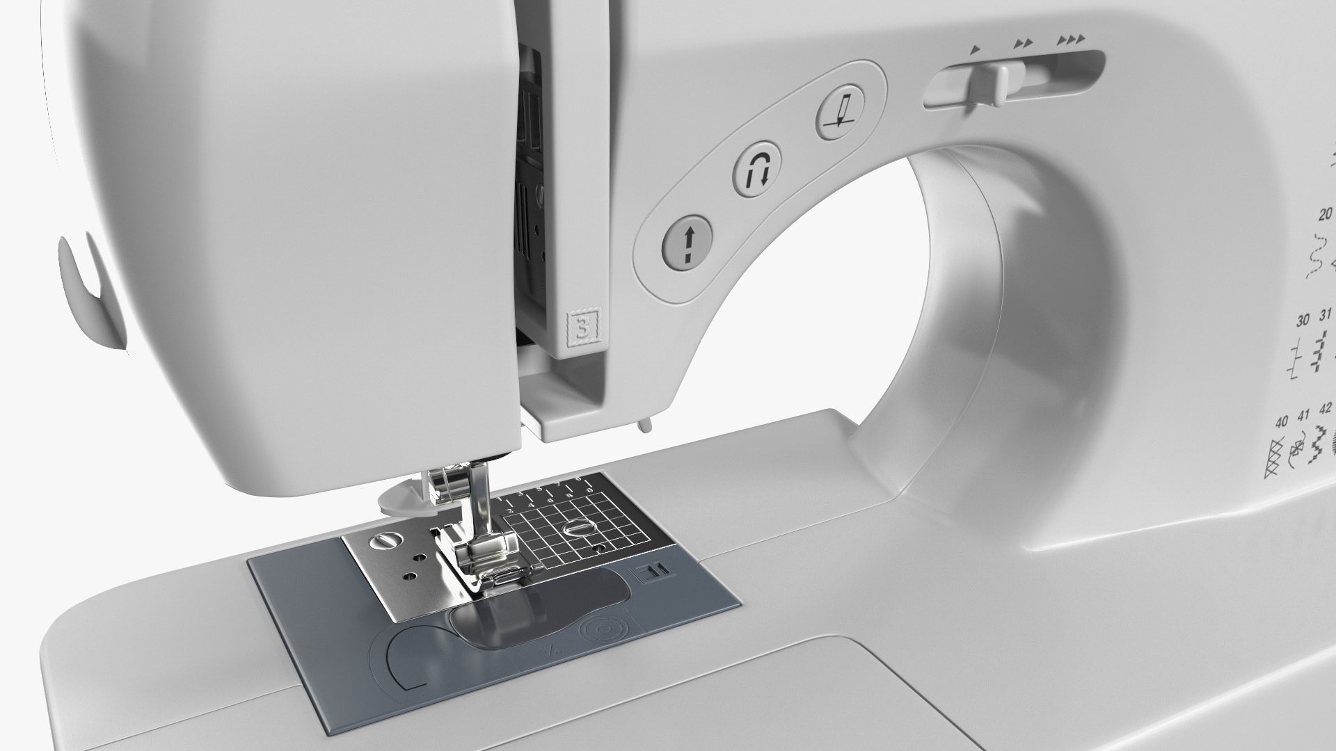 3D Computerized Sewing Machine - TurboSquid 2191818