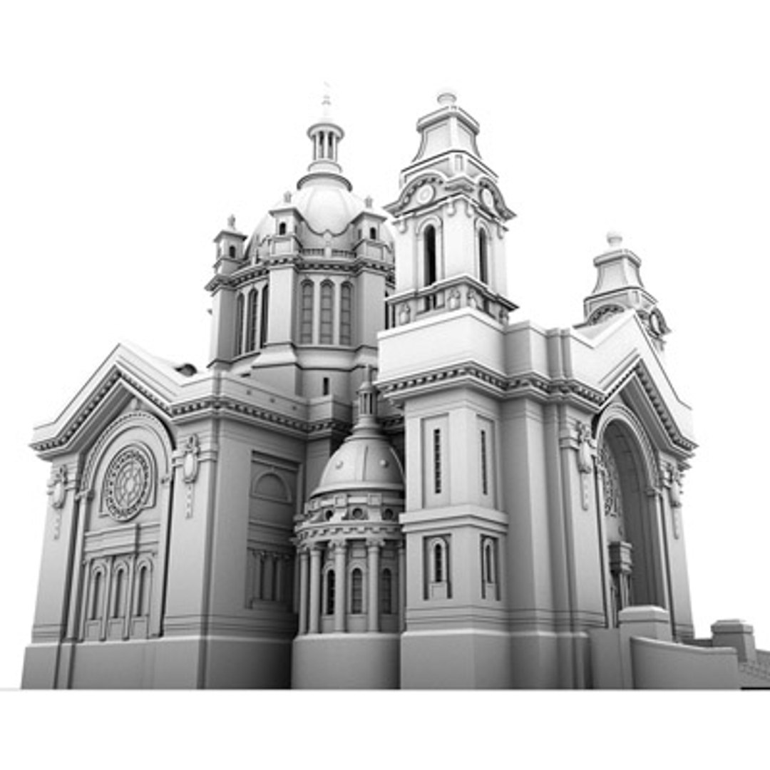 3d Cathedral St Paul's