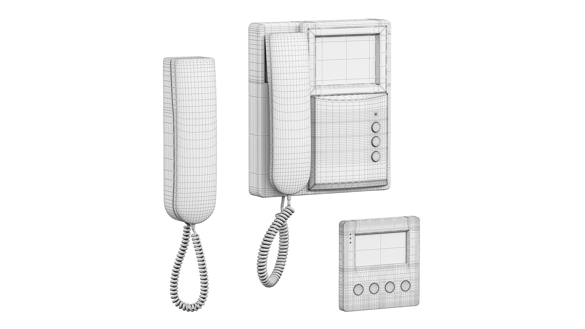 Intercoms 3D Model - TurboSquid 2004250