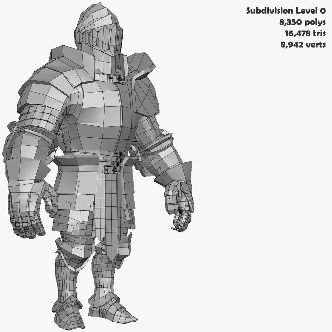 Sculpt Knight K3 Series 3d Model