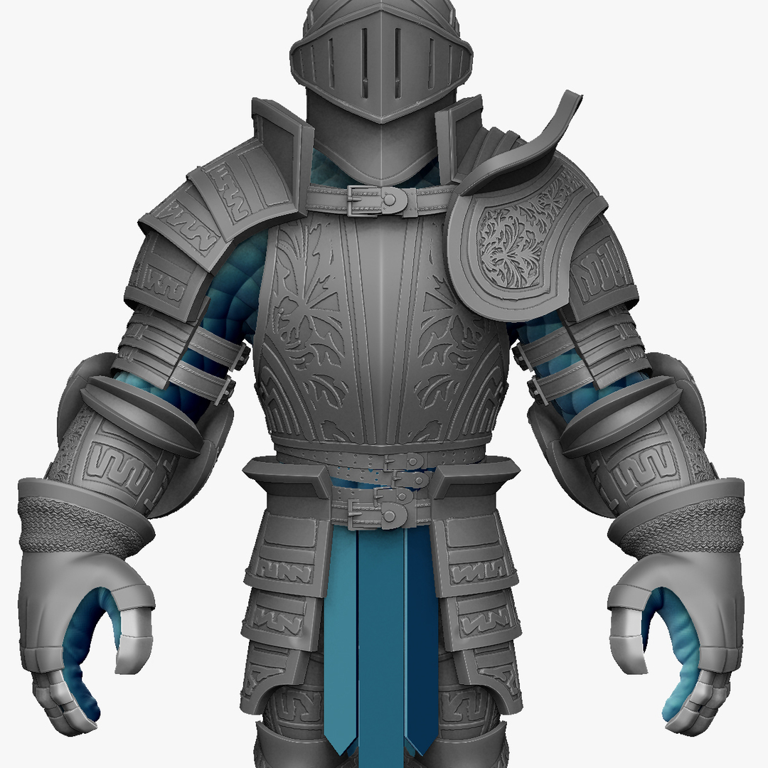 Sculpt Knight K3 Series 3d Model