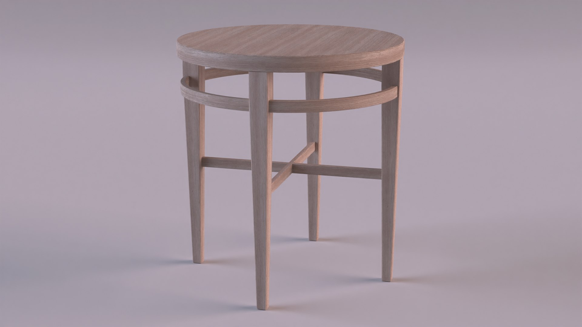 Craft Style Designer Side Table 3D Model - TurboSquid 2233638