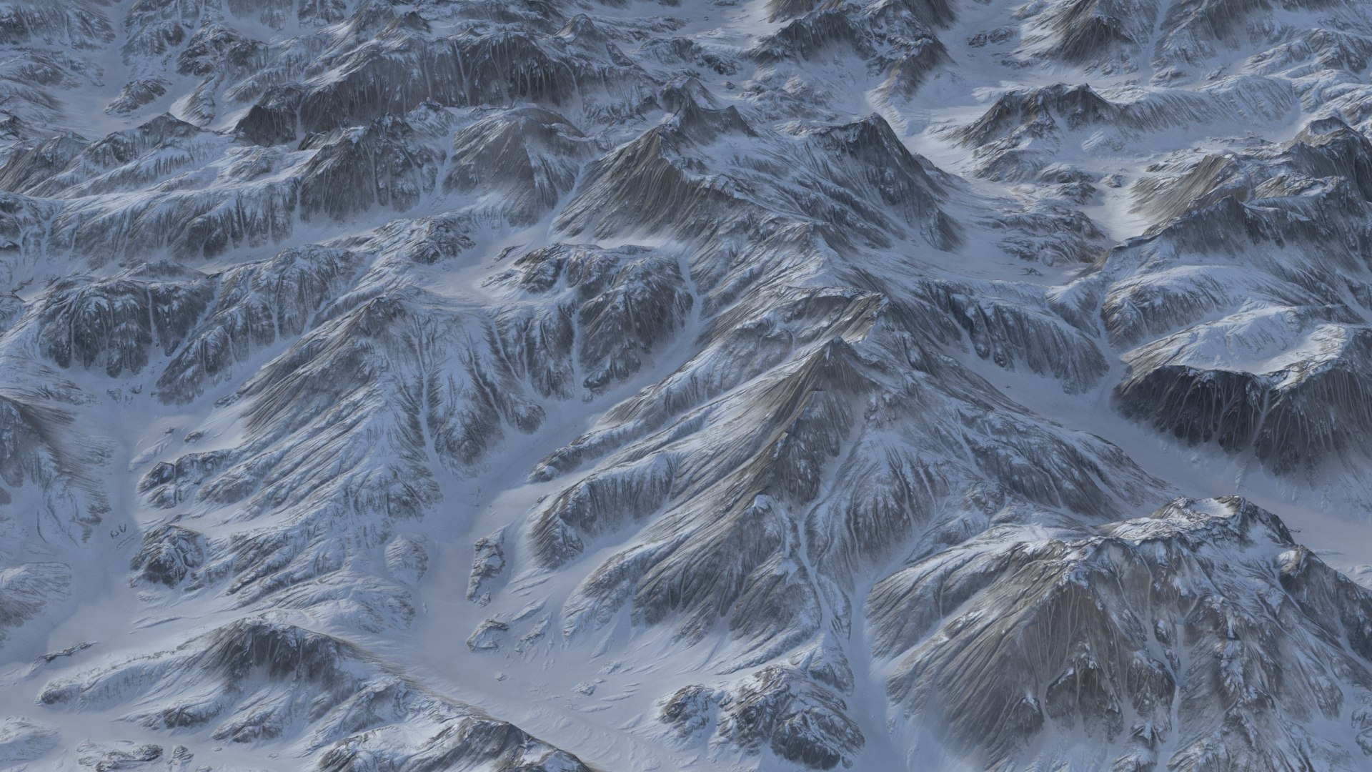 Snow Land 03 Model - TurboSquid 1978279