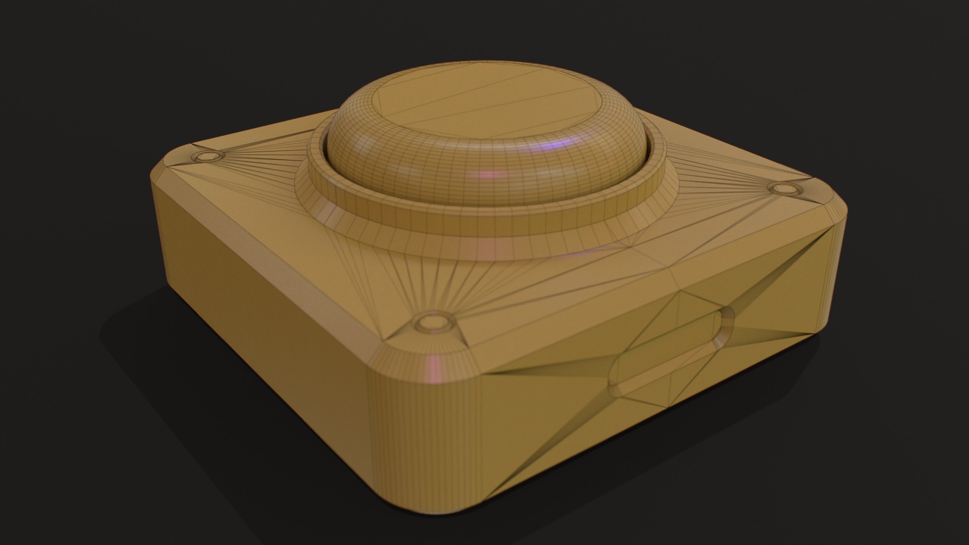 Sci Fi Red Button 3D Model - TurboSquid 2097812
