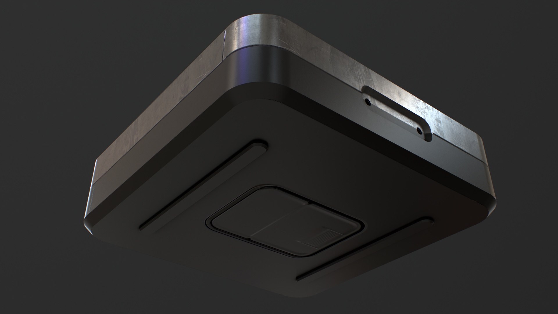 Sci Fi Red Button 3D Model - TurboSquid 2097812