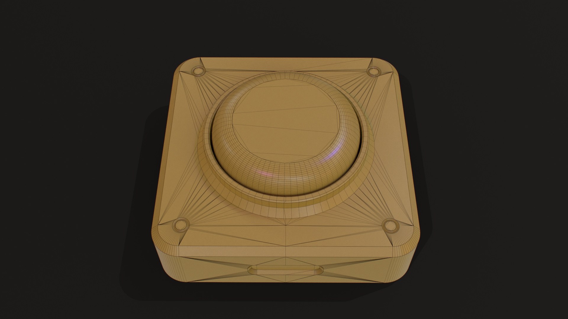 Sci Fi Red Button 3D Model - TurboSquid 2097812