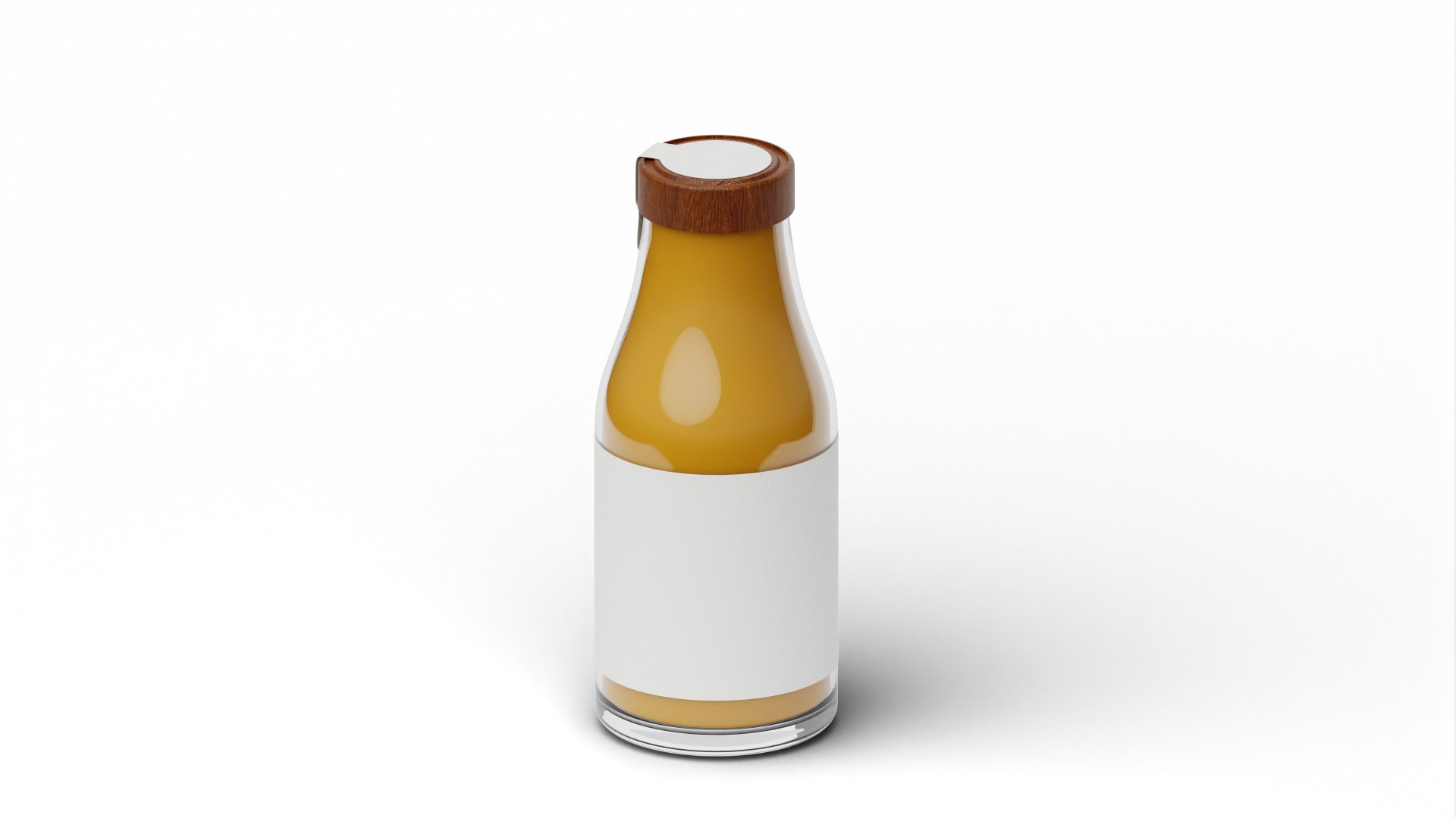 Juice Bottle 3D Model - TurboSquid 2308386