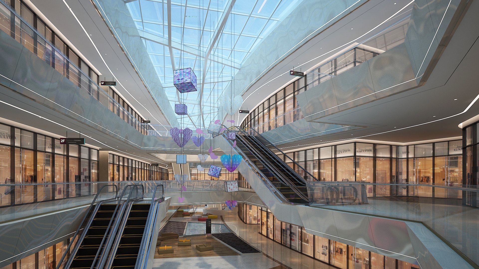 Shopping Mall Collection 07 3D model - TurboSquid 2177881