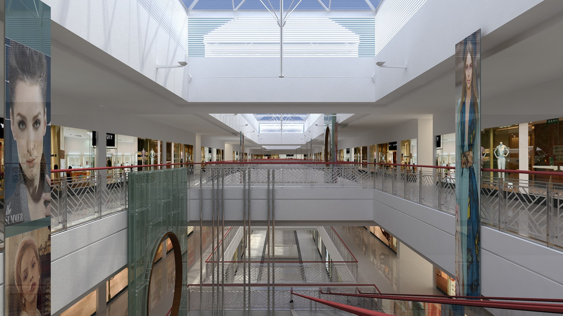 Shopping Mall Collection 07 3D model - TurboSquid 2177881