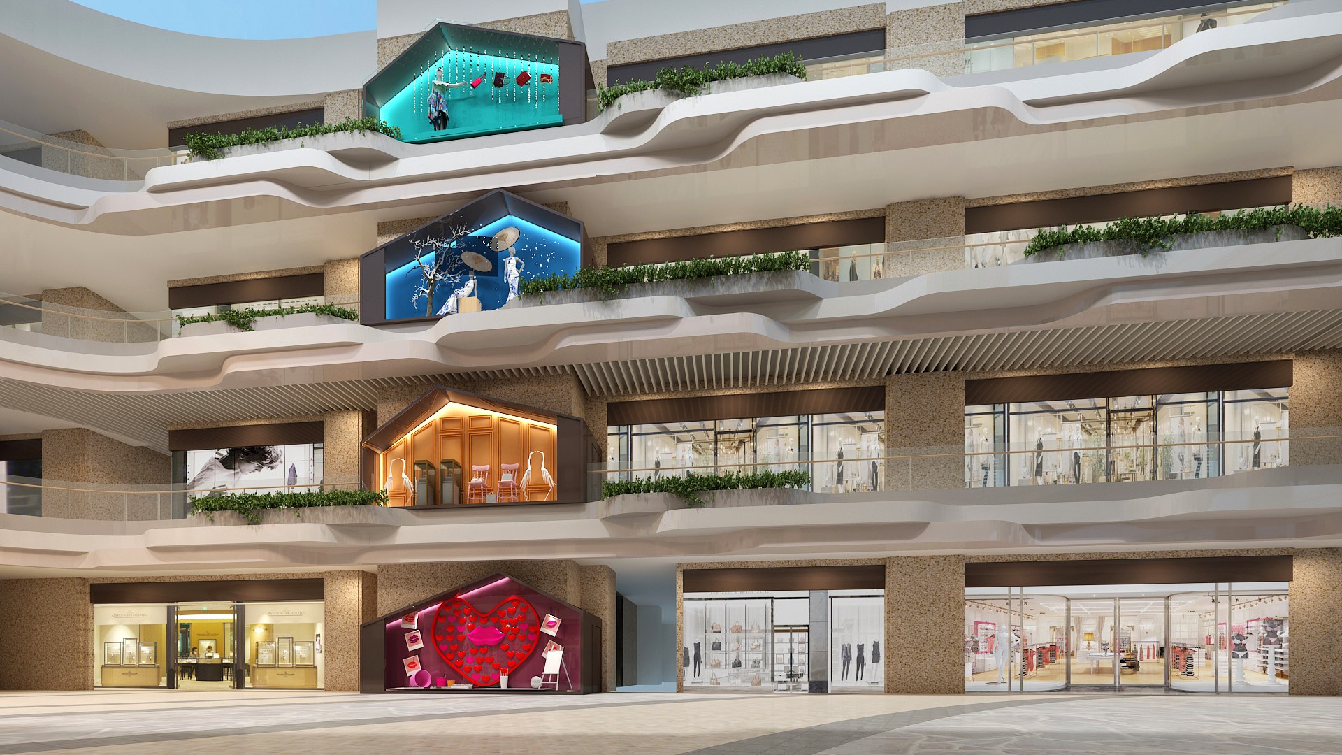 Shopping Mall Collection 07 3D model - TurboSquid 2177881