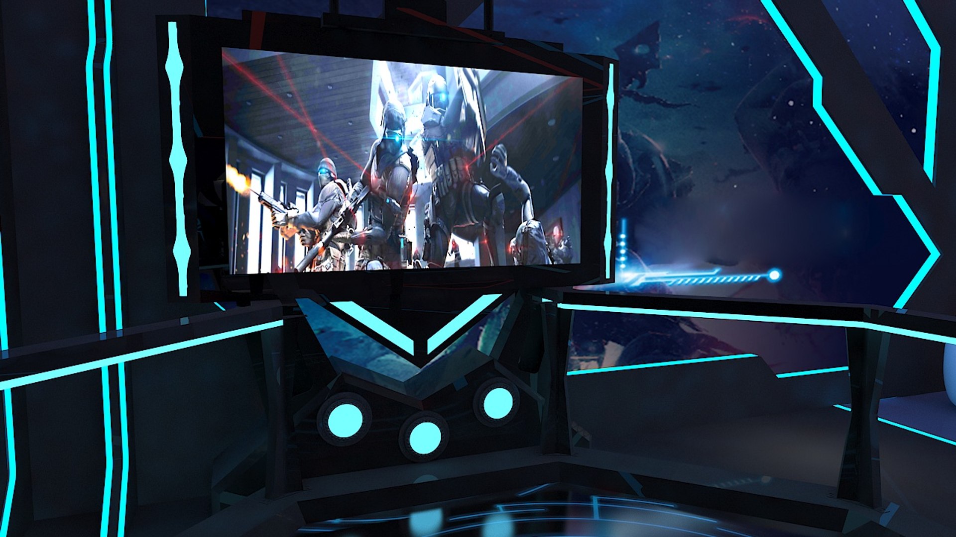 VR Experience Hall 3D - TurboSquid 2123416