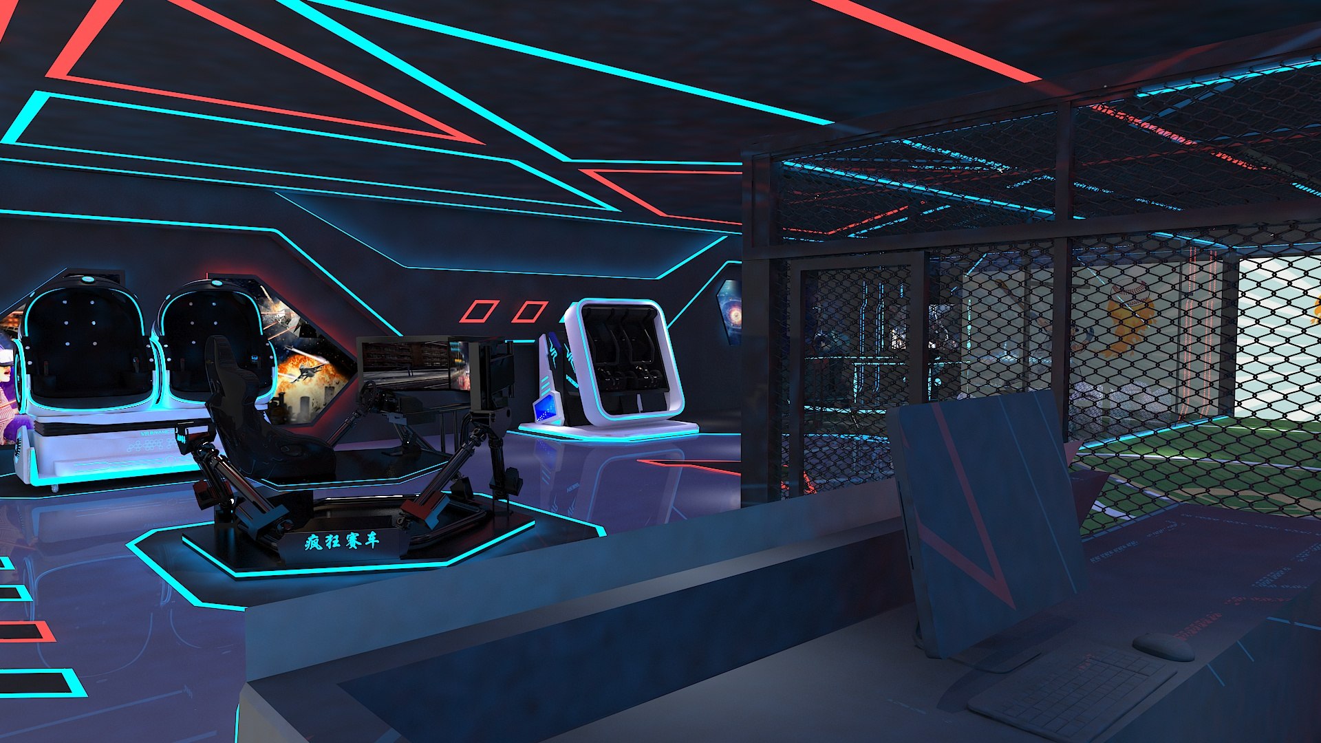 VR Experience Hall 3D - TurboSquid 2123416