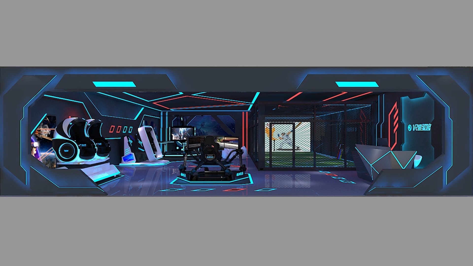 VR Experience Hall 3D - TurboSquid 2123416