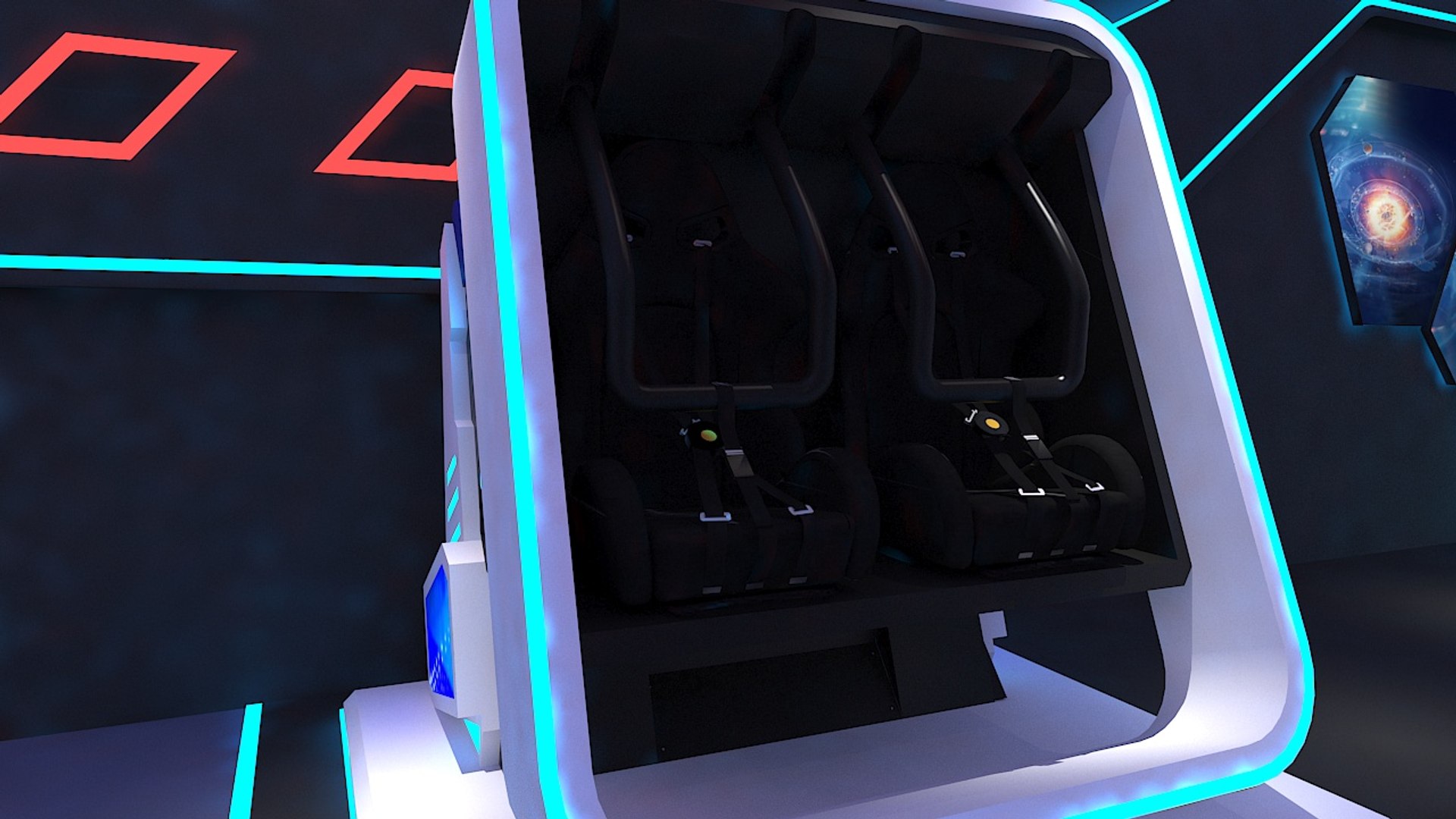 VR Experience Hall 3D - TurboSquid 2123416