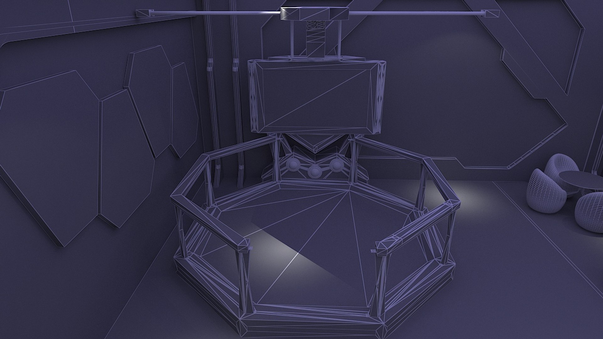 VR Experience Hall 3D - TurboSquid 2123416