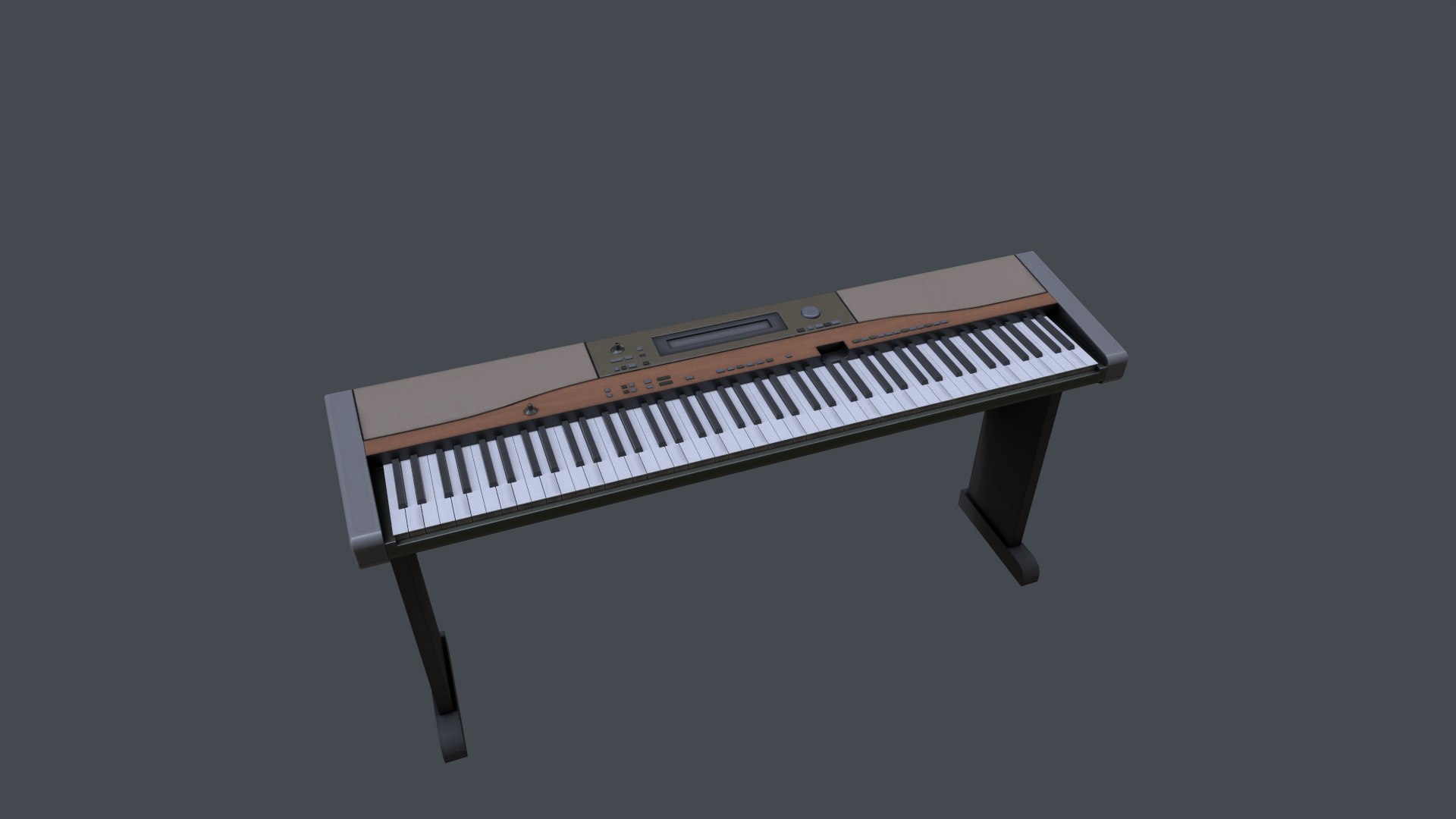 3D Digital Piano - TurboSquid 2373628