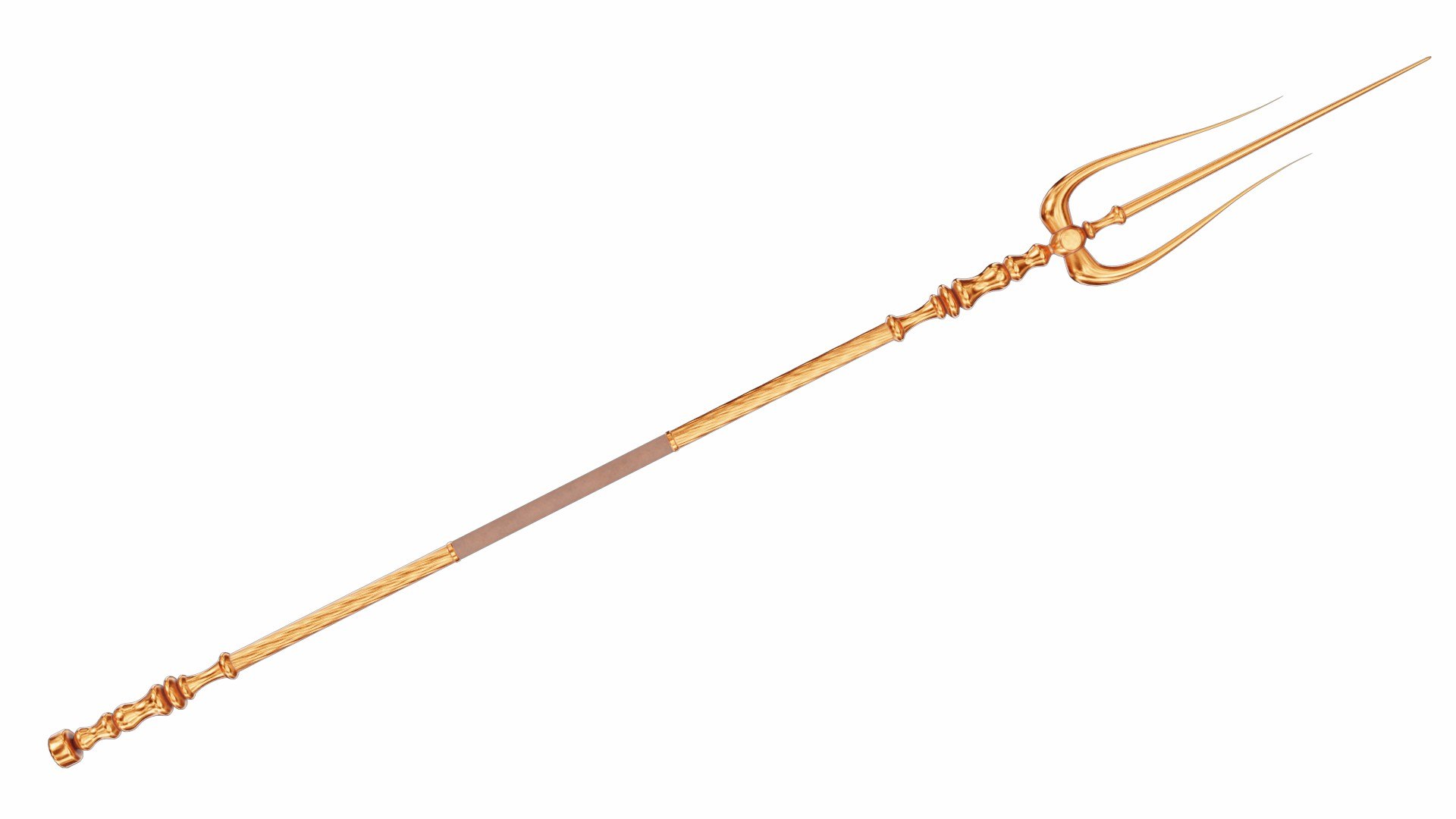 3D Model Carved Trident - TurboSquid 2468737