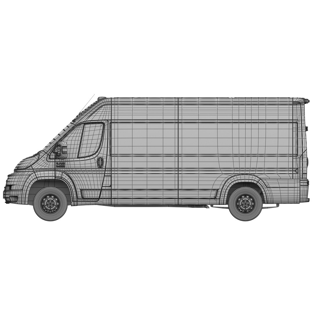 3D RAM PROMASTER 2500 Cargo Van 159 MAXI Model - TurboSquid 1804083