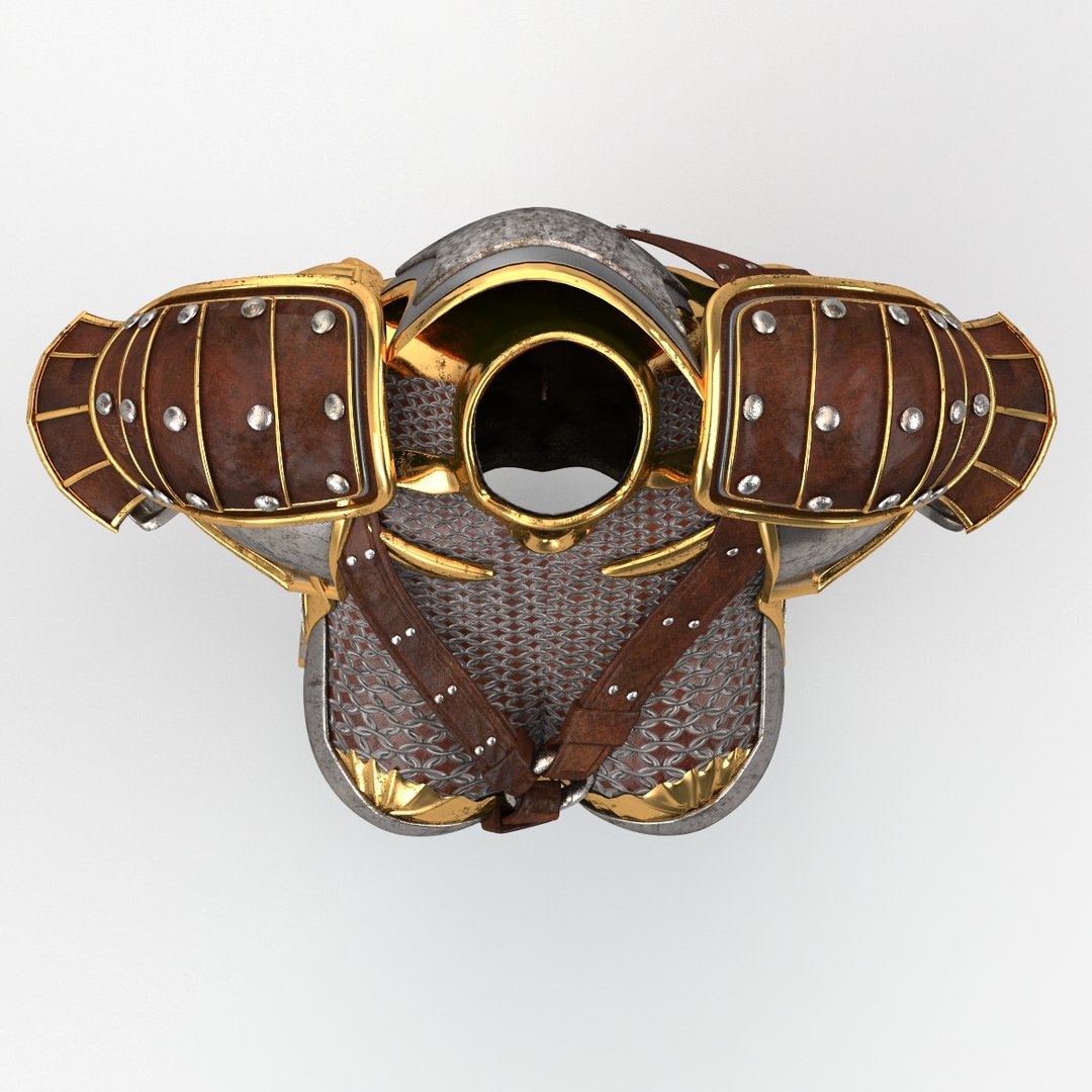 Female Armour 3d Model