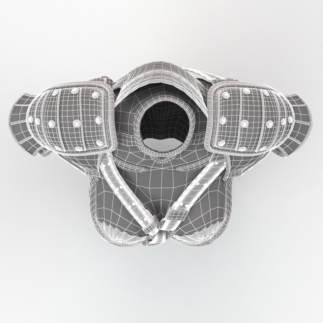Female Armour 3d Model