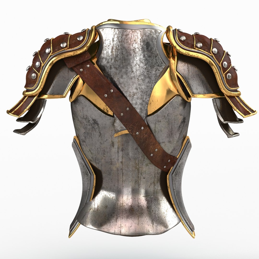 Female Armour 3d Model