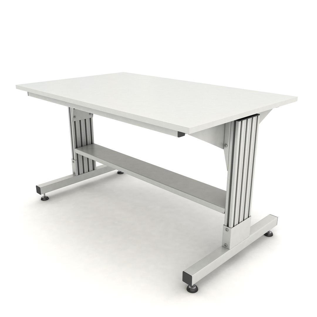 Free 3D Model Adjustable Working Table - TurboSquid 1411898