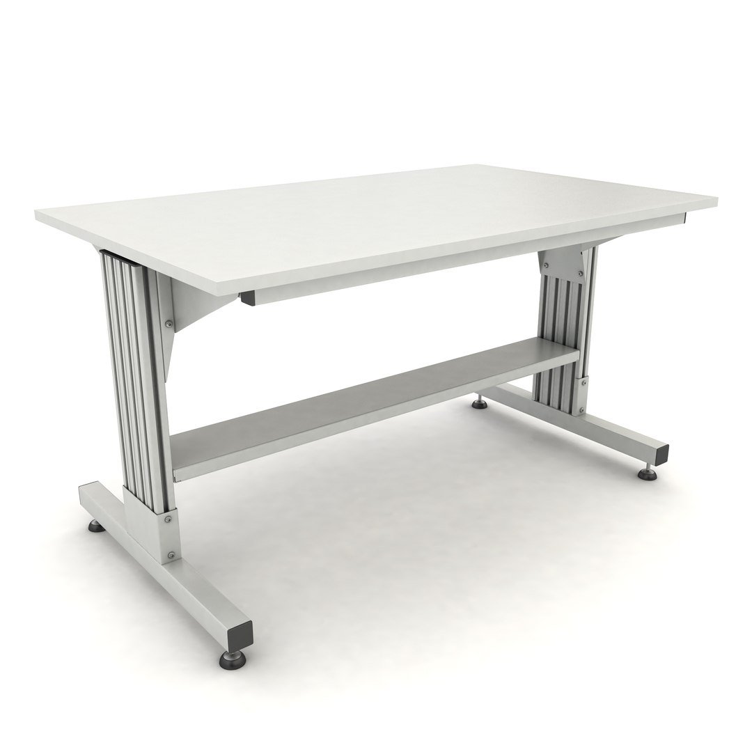 Free 3D Model Adjustable Working Table - TurboSquid 1411898