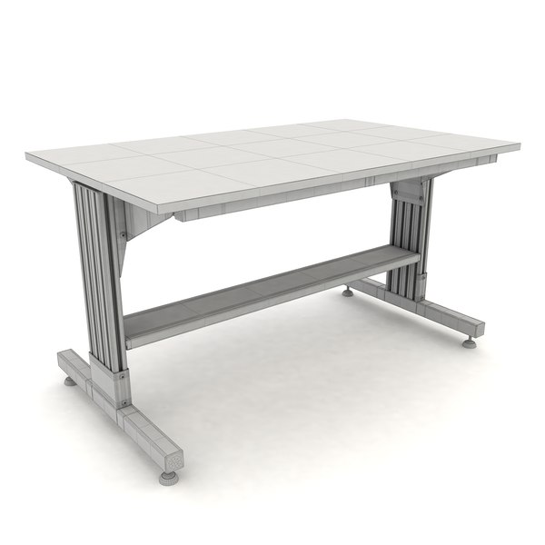 Free 3D model adjustable working table - TurboSquid 1411898