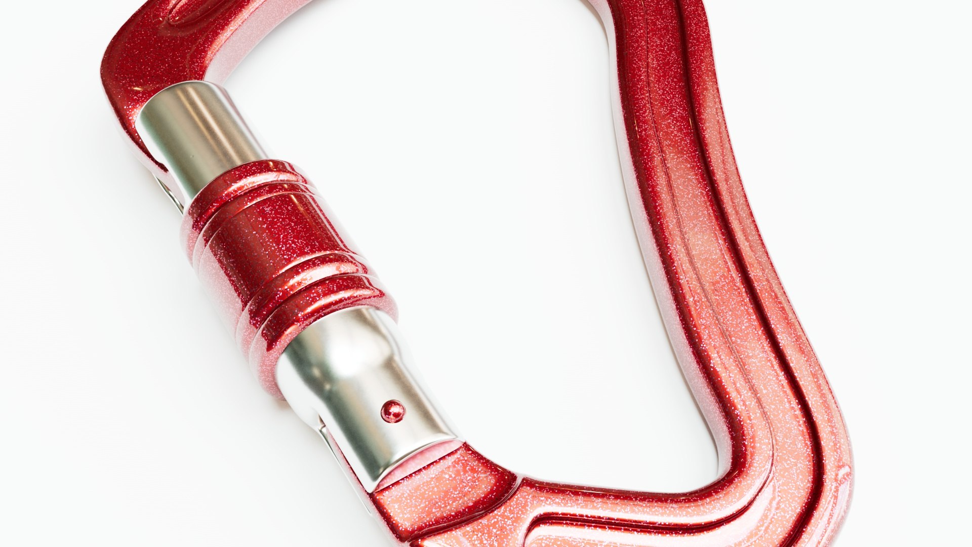 Carabiner Climbing Clip - Fully Rotational Clip - 3D Asset 2 3D Model ...