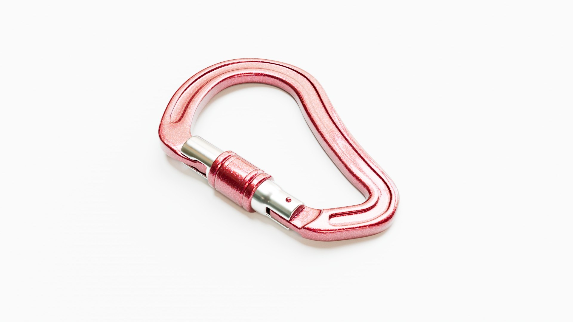 Carabiner Climbing Clip - Fully Rotational Clip - 3D Asset 2 3D Model ...