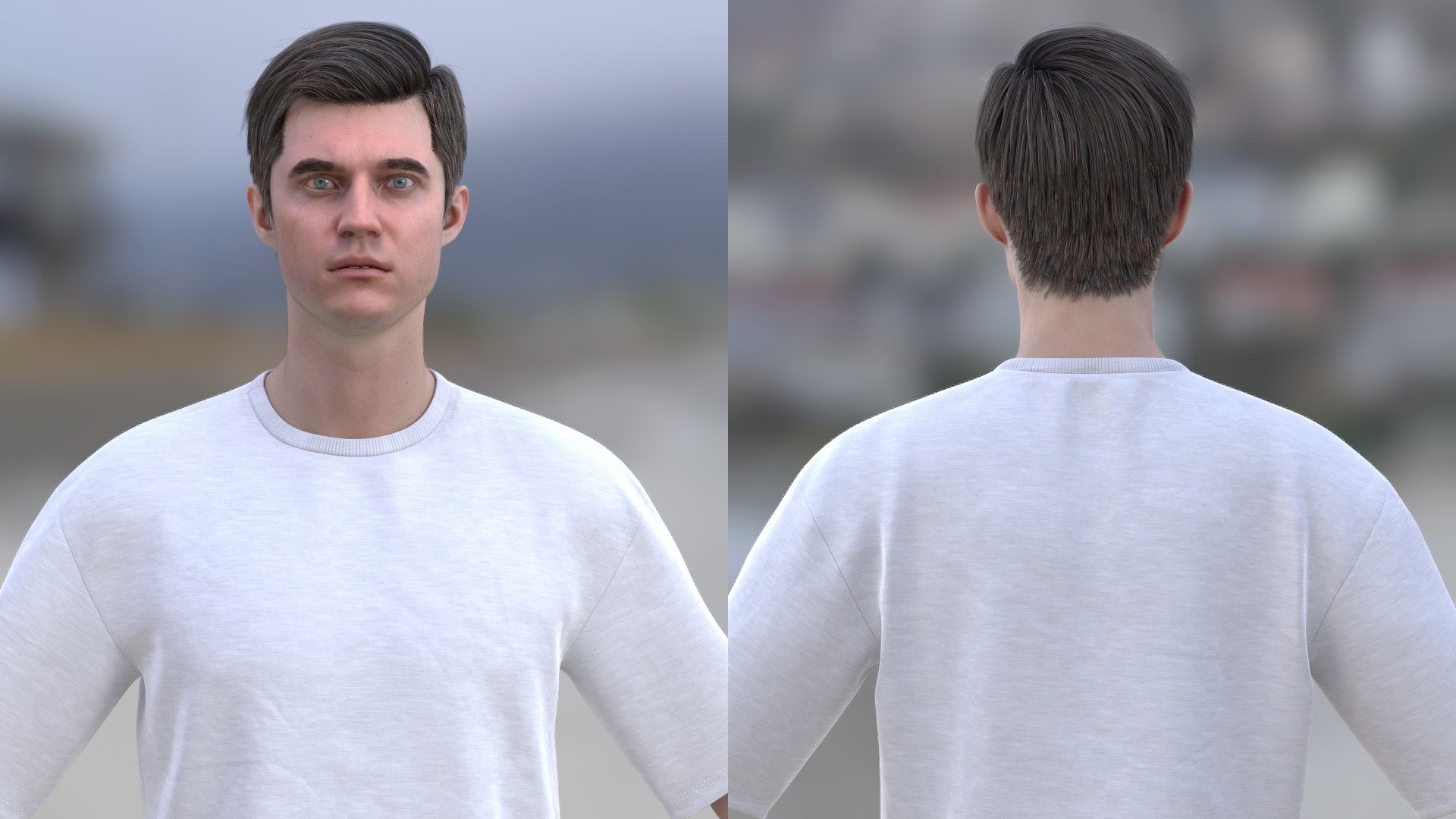 Man in Summer Outfit 3D model - TurboSquid 1937173