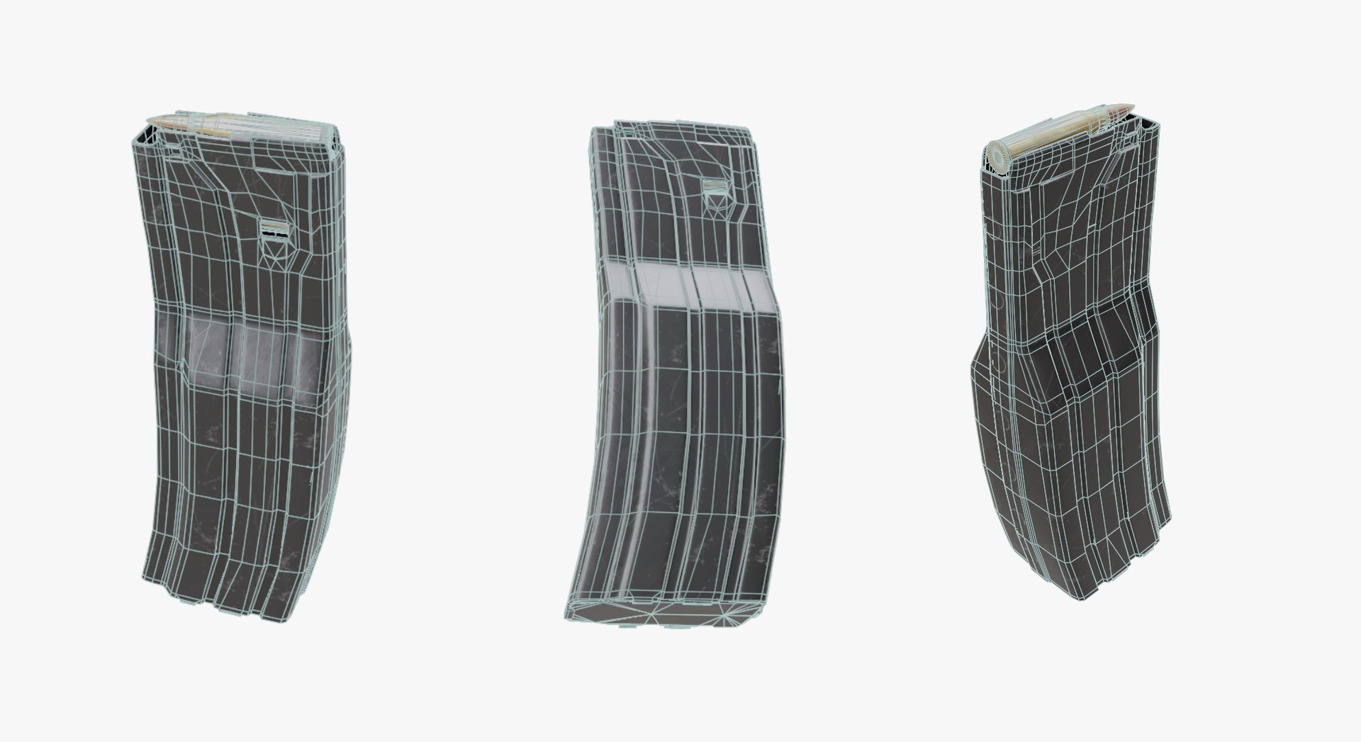 3D M249 - Light Machine Gun - Special Forces - Trijicon ACOG ...