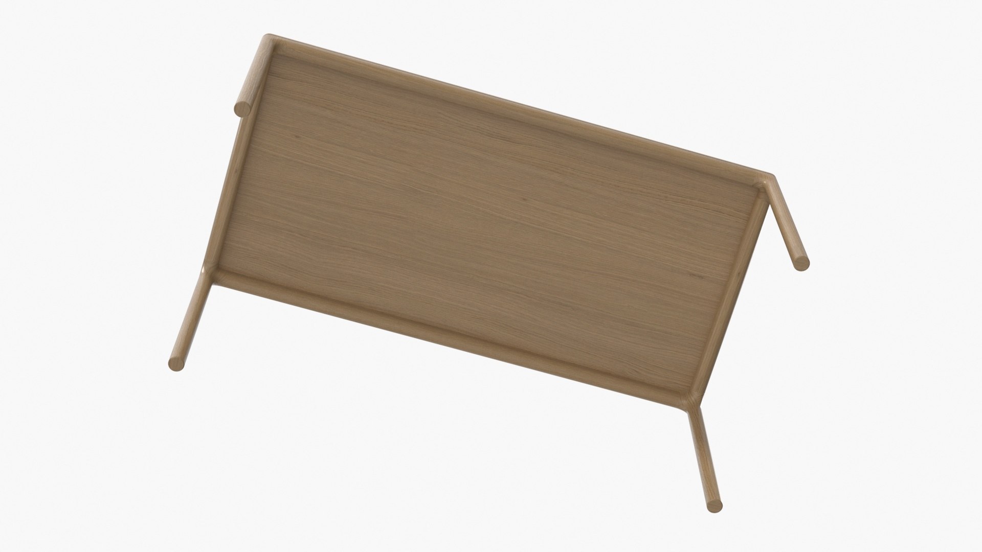 Minimalist Rectangular Dining Table 3D - TurboSquid 2248544