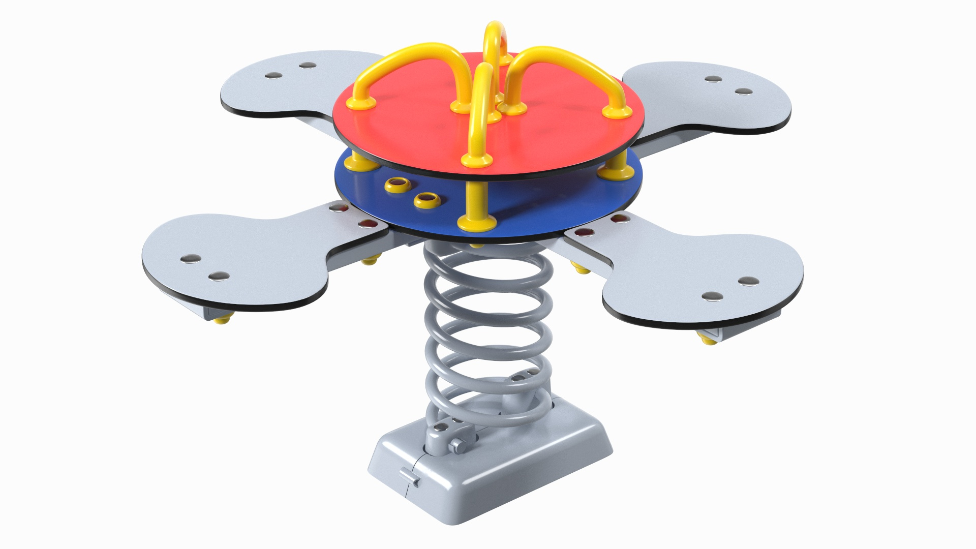 Outdoor Playground Flower Springer Model - TurboSquid 2073154