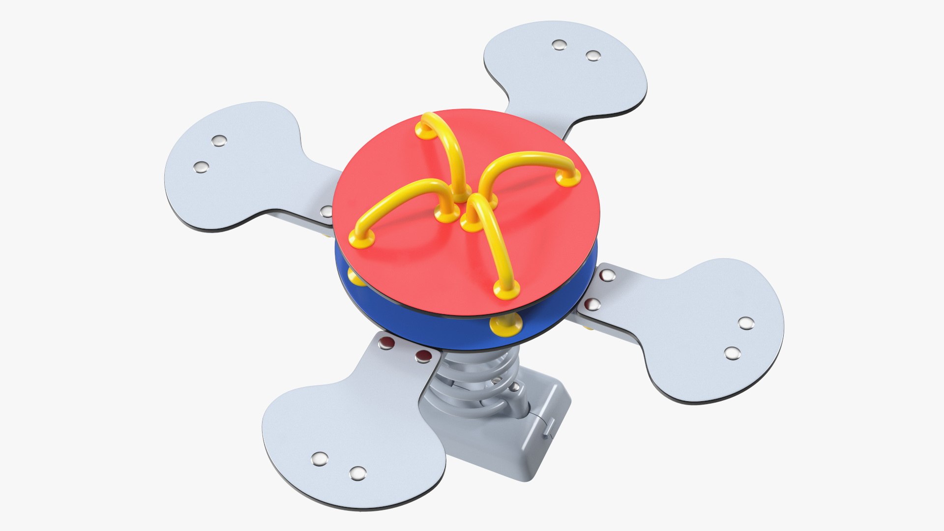 Outdoor Playground Flower Springer Model - TurboSquid 2073154