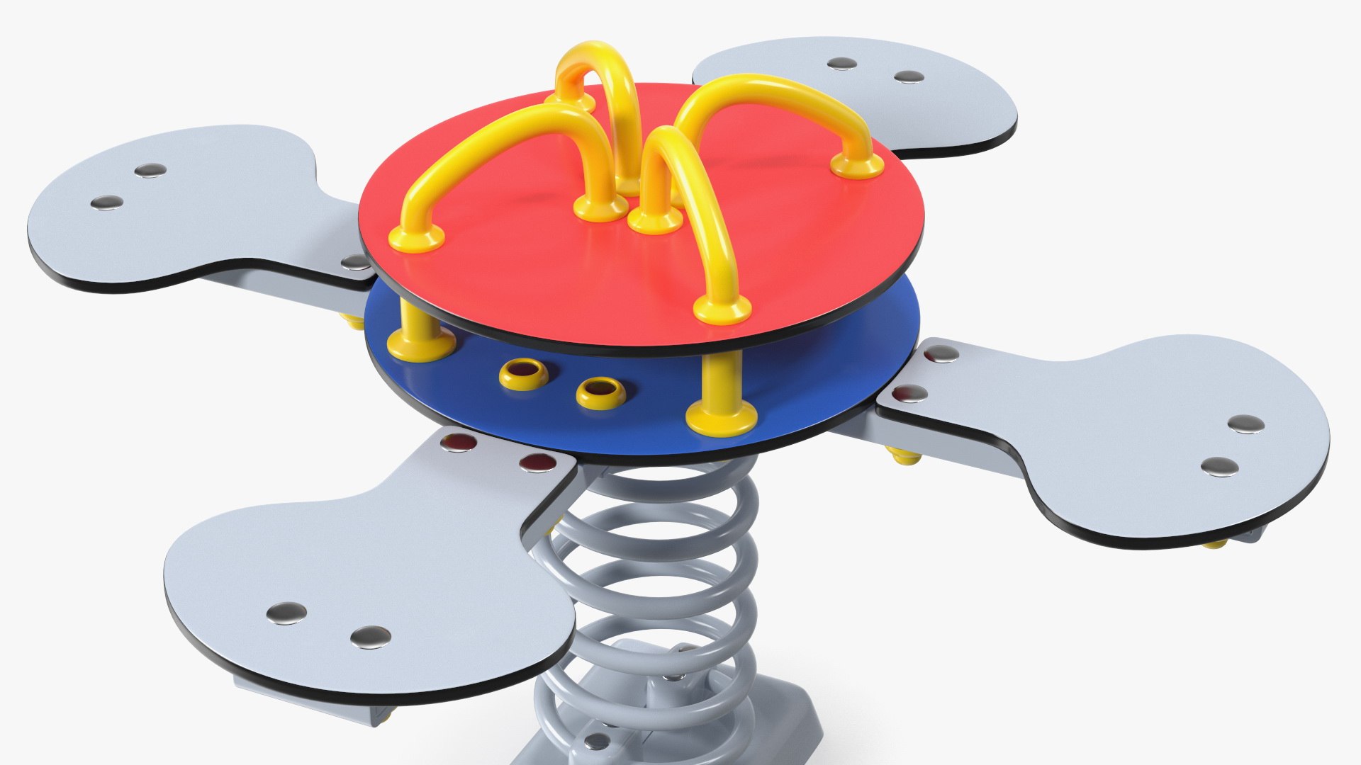 Outdoor Playground Flower Springer Model - TurboSquid 2073154