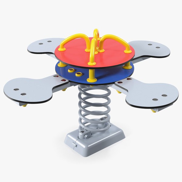 modelo 3d Springer de flores para patio de juegos al aire libre ...