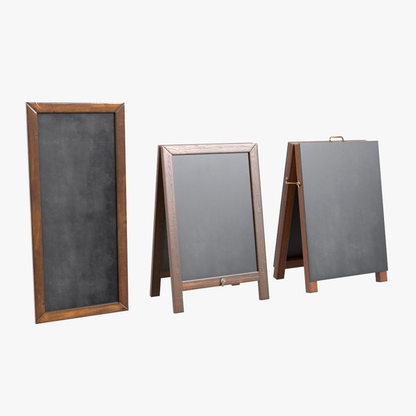 Menu Board 3ds Max Models for Download | TurboSquid