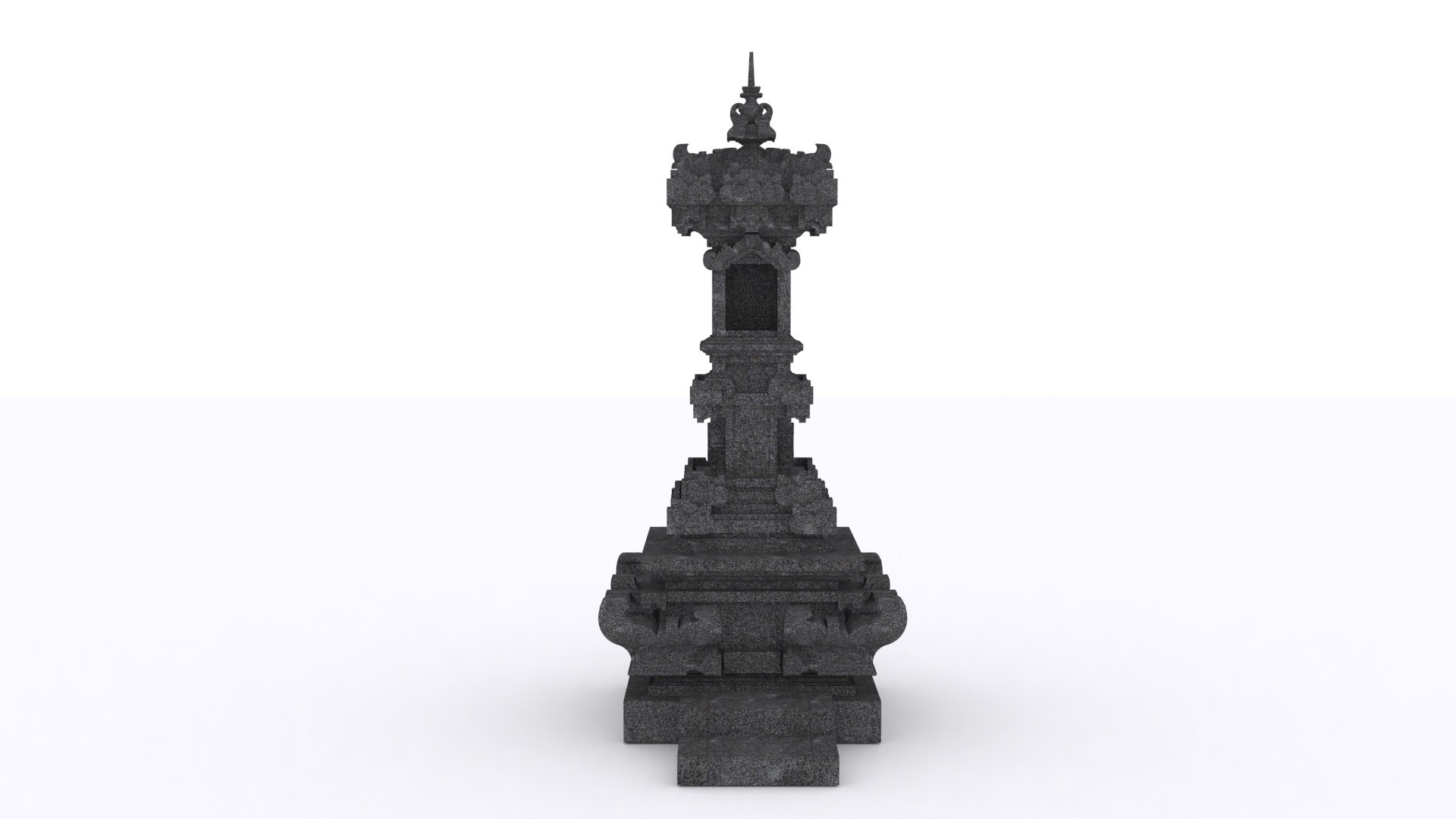 Merajan family bali temple model 3 3D model - TurboSquid 2098757