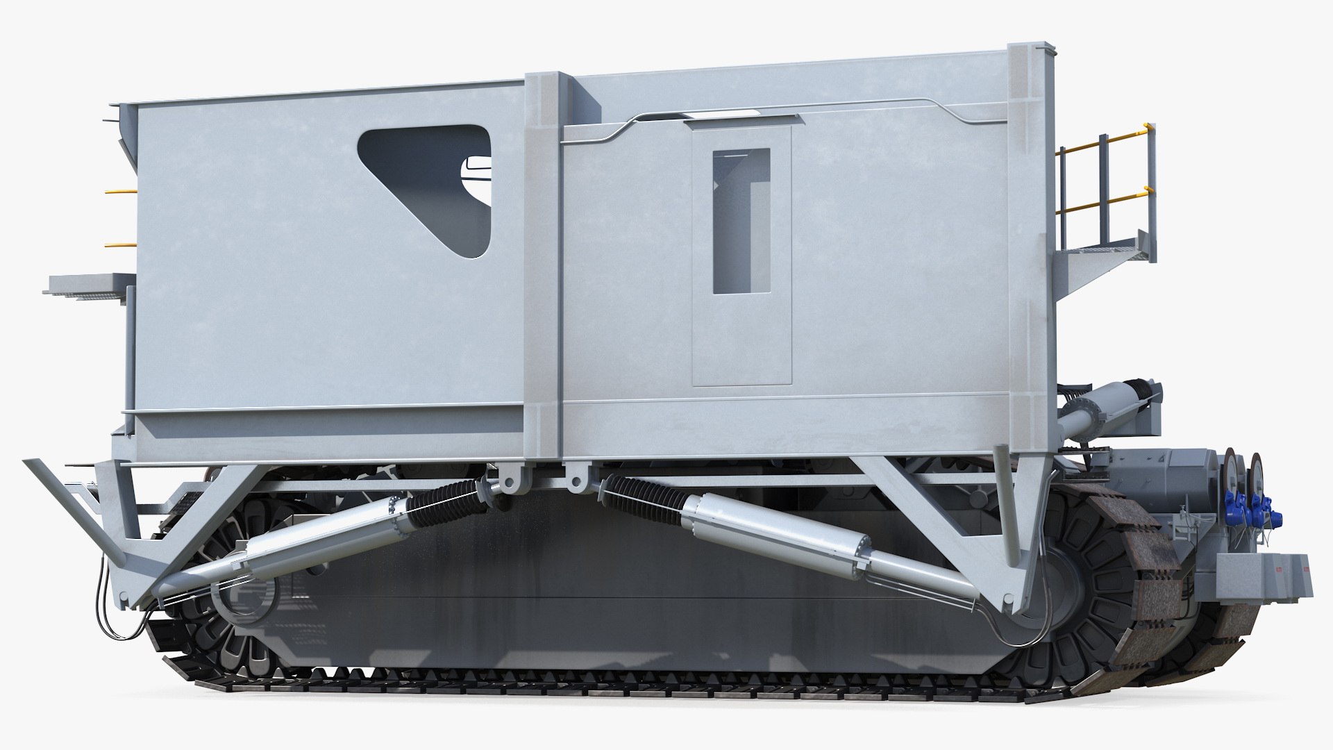 Crawler Tread Model - TurboSquid 1605519