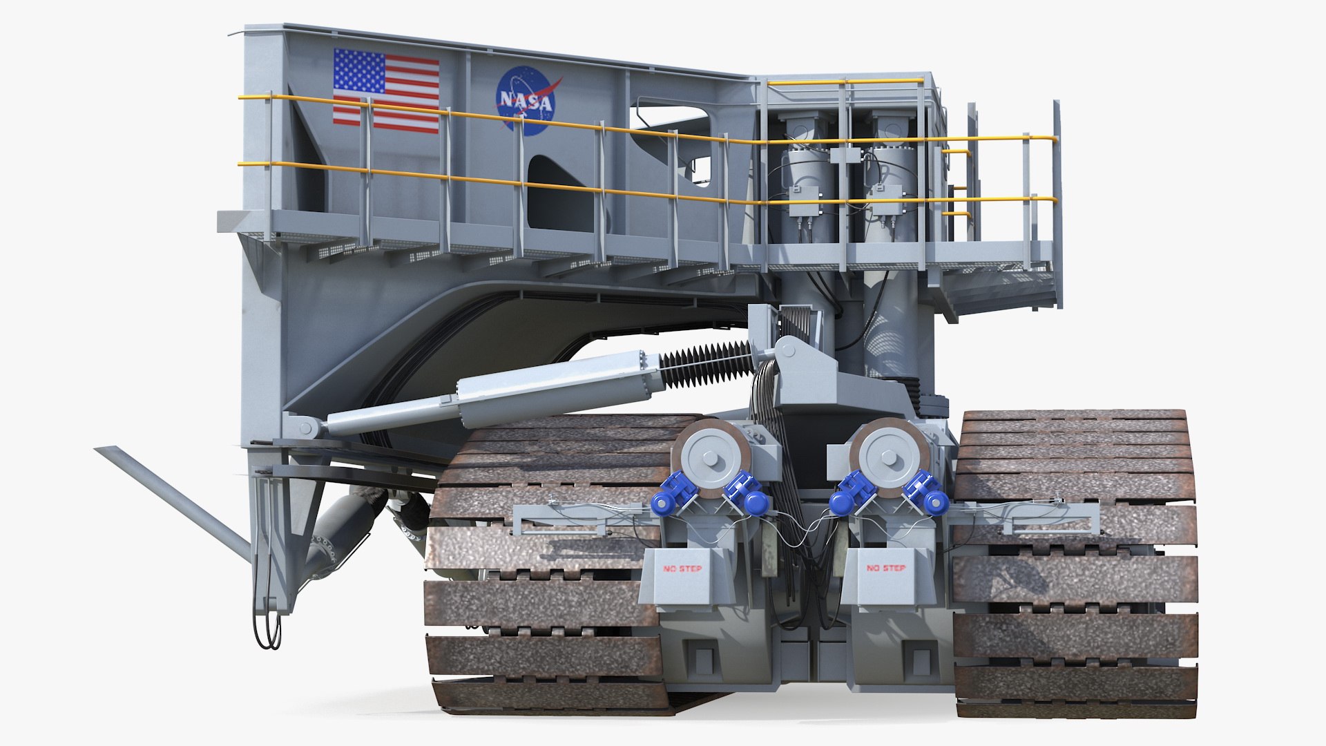 Crawler Tread Model - TurboSquid 1605519