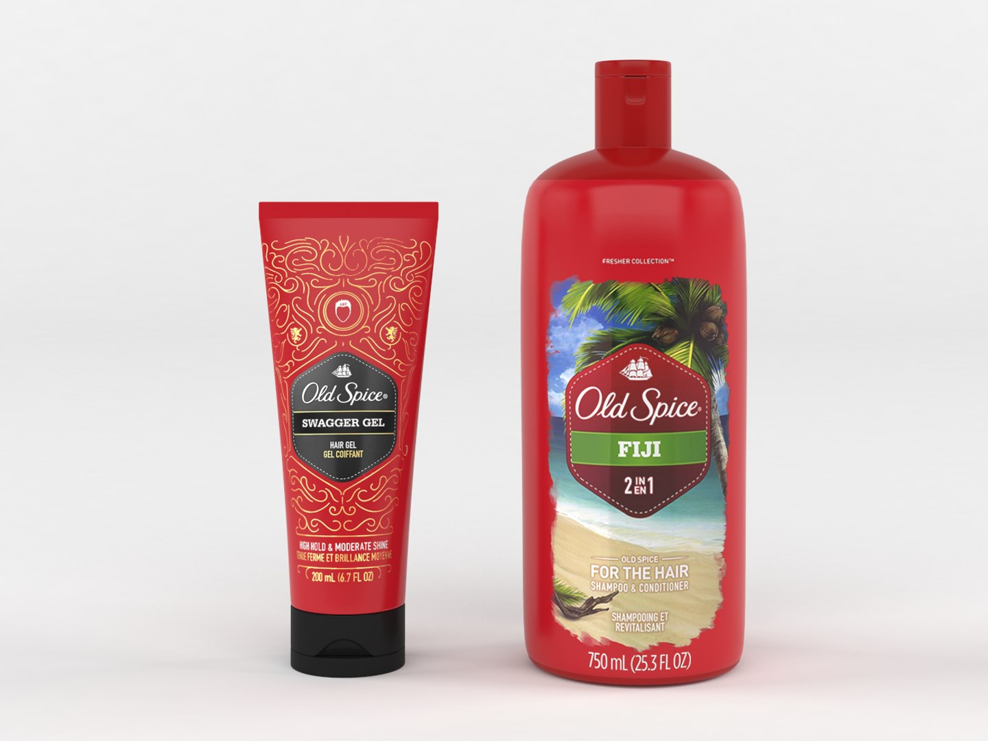 Old Spice Shampoo Conditioner Model - TurboSquid 1385100