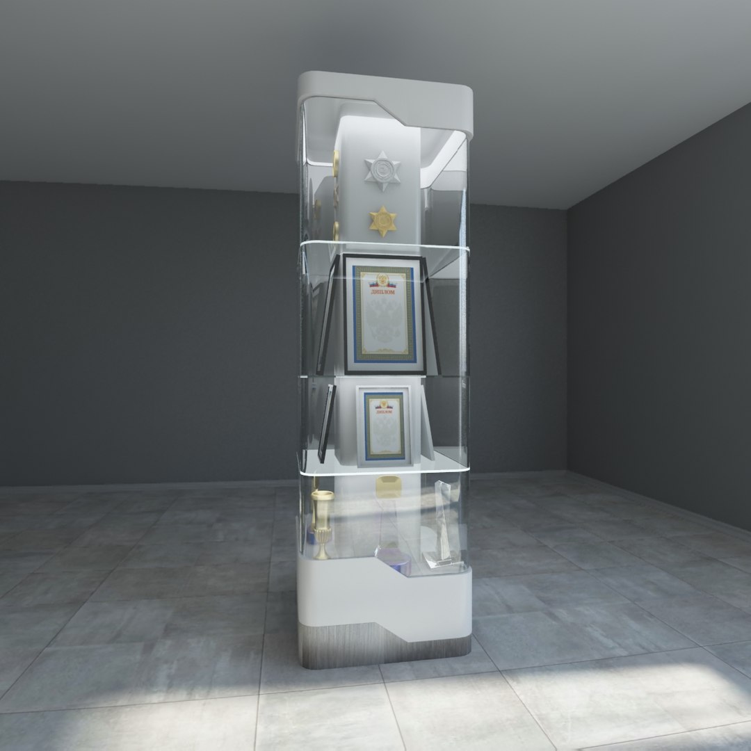 3D model showcase modern design - TurboSquid 1437496