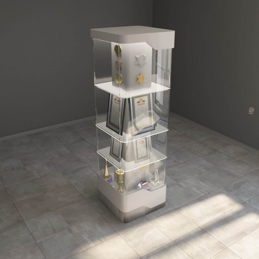 3D model showcase modern design - TurboSquid 1437496