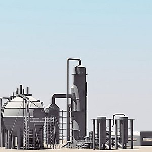 Refinery 3D Models for Download | TurboSquid