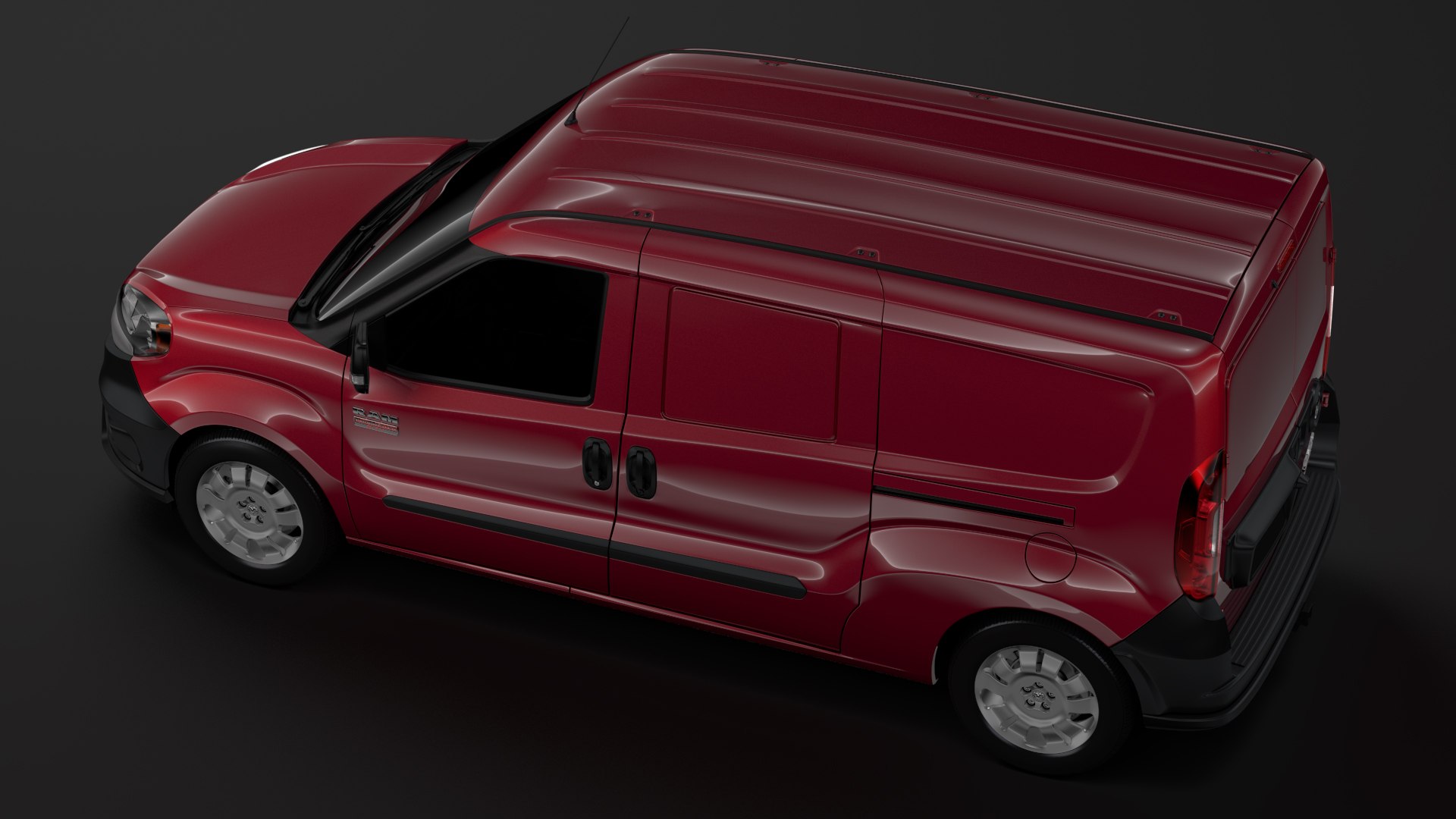 3D Ram Promaster City Tradesman - TurboSquid 1366600