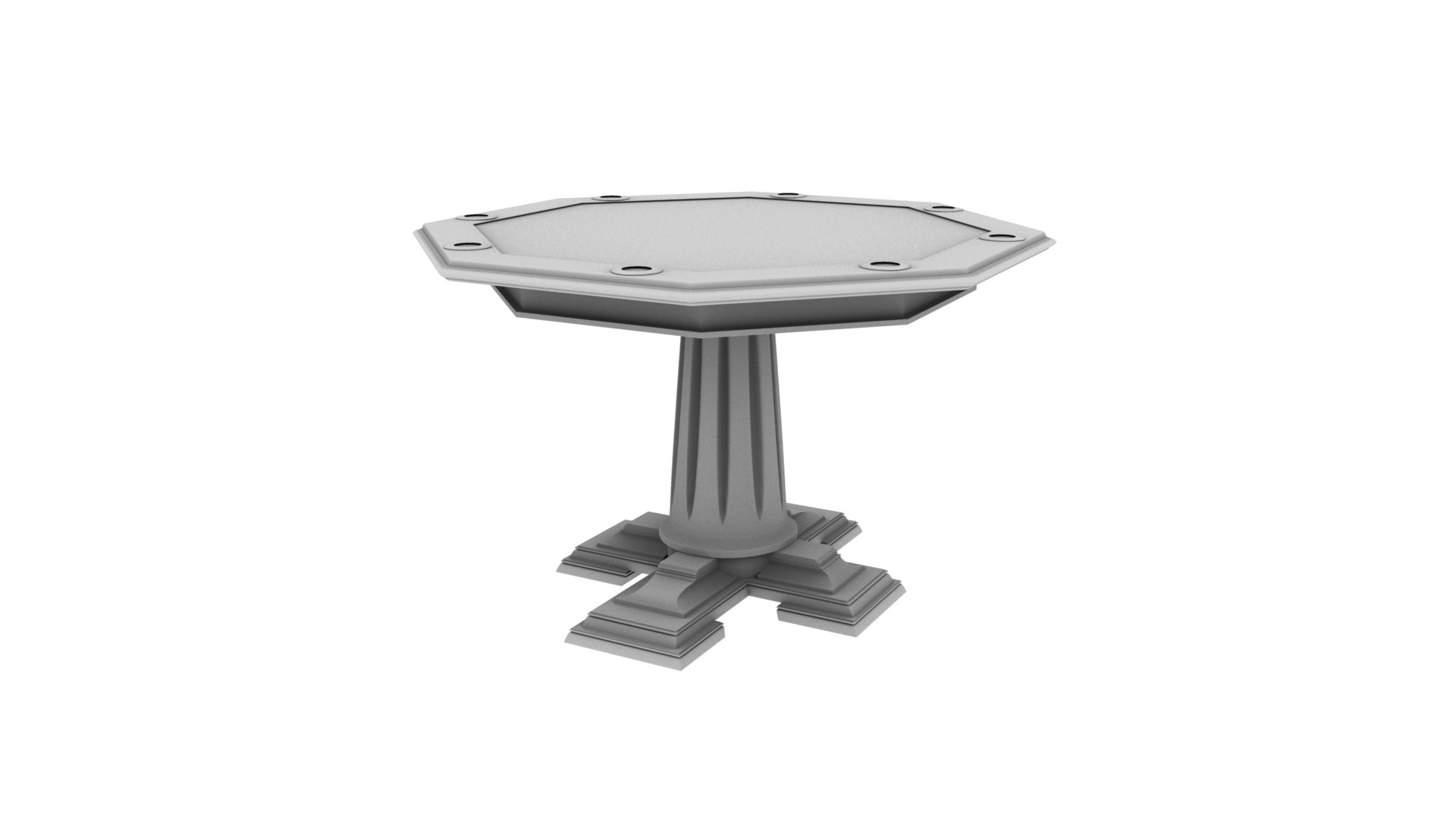 3d Card Table