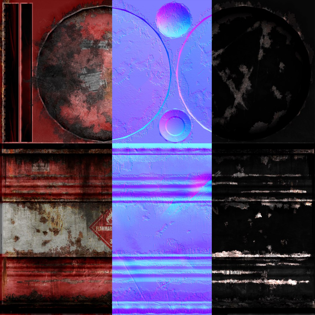 Explosive Barrel - 3d Obj