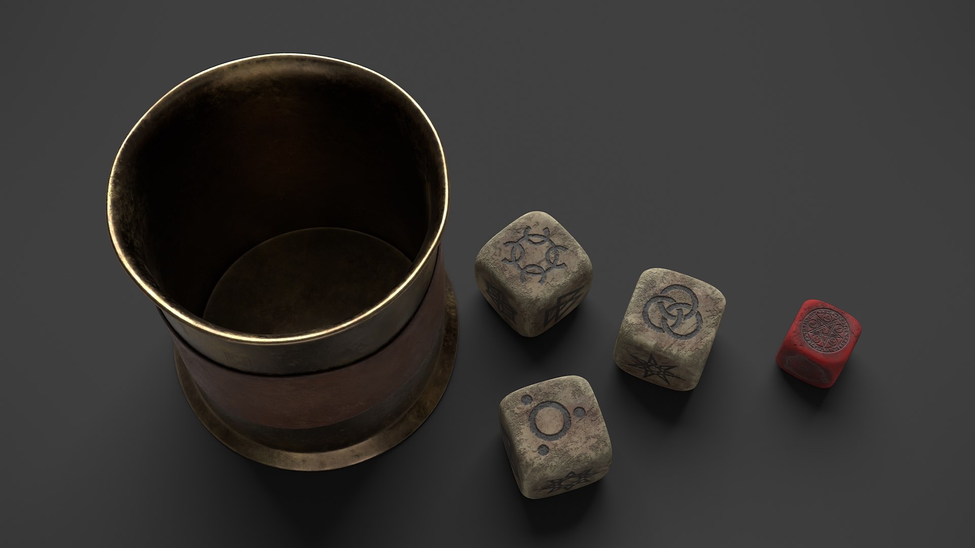 Dice Of Divination 3D Model - TurboSquid 1796822